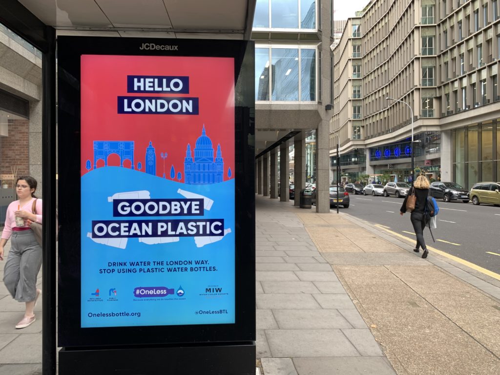 ARE YOU READY TO DRINK WATER THE LONDON WAY? - OneLessBottle